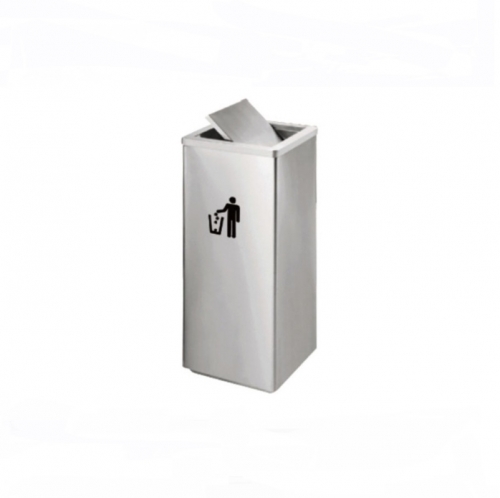 IMPA 174144-174145 MST STEEL WASTE RECEPTACLES WITH SWING LID