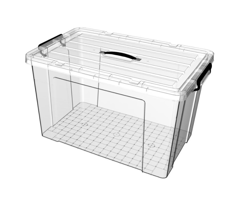 IMPA 150541-150546 MST PLASTIC CLEAR STORAGE CONTAINERS WITH LID